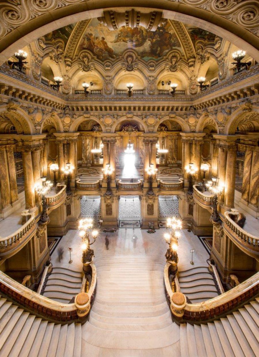 L'histoire mouvementée de la construction de l'opéra Garnier à ...